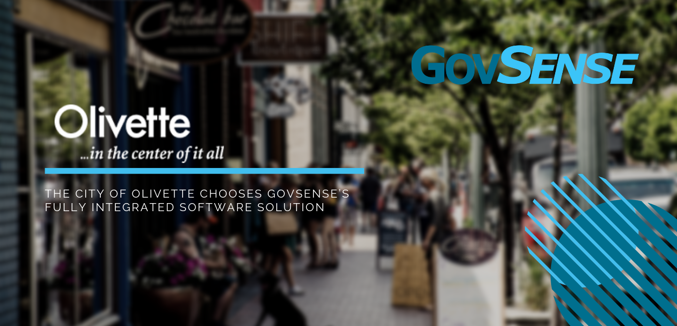 The City of Olivette chooses GovSense’s fully integrated software ...
